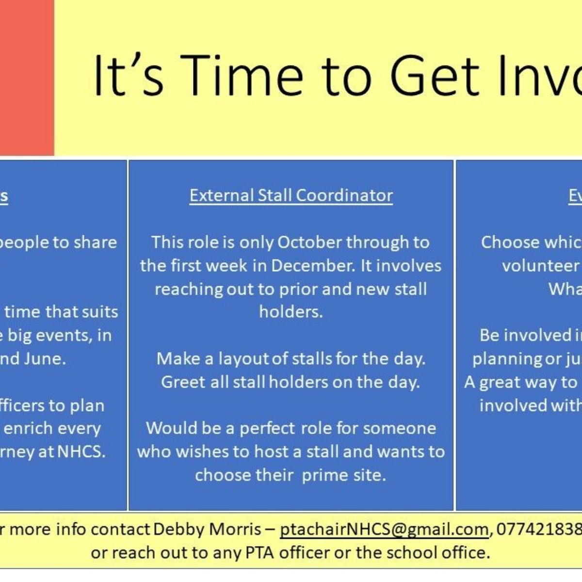 New Haw Community School - PTA volunteers needed!