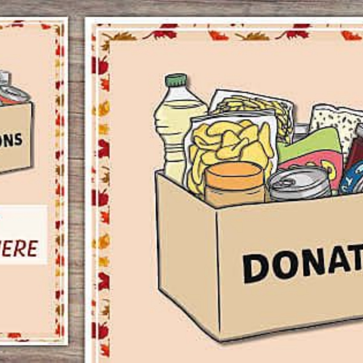 New Haw Community School - Harvest donations